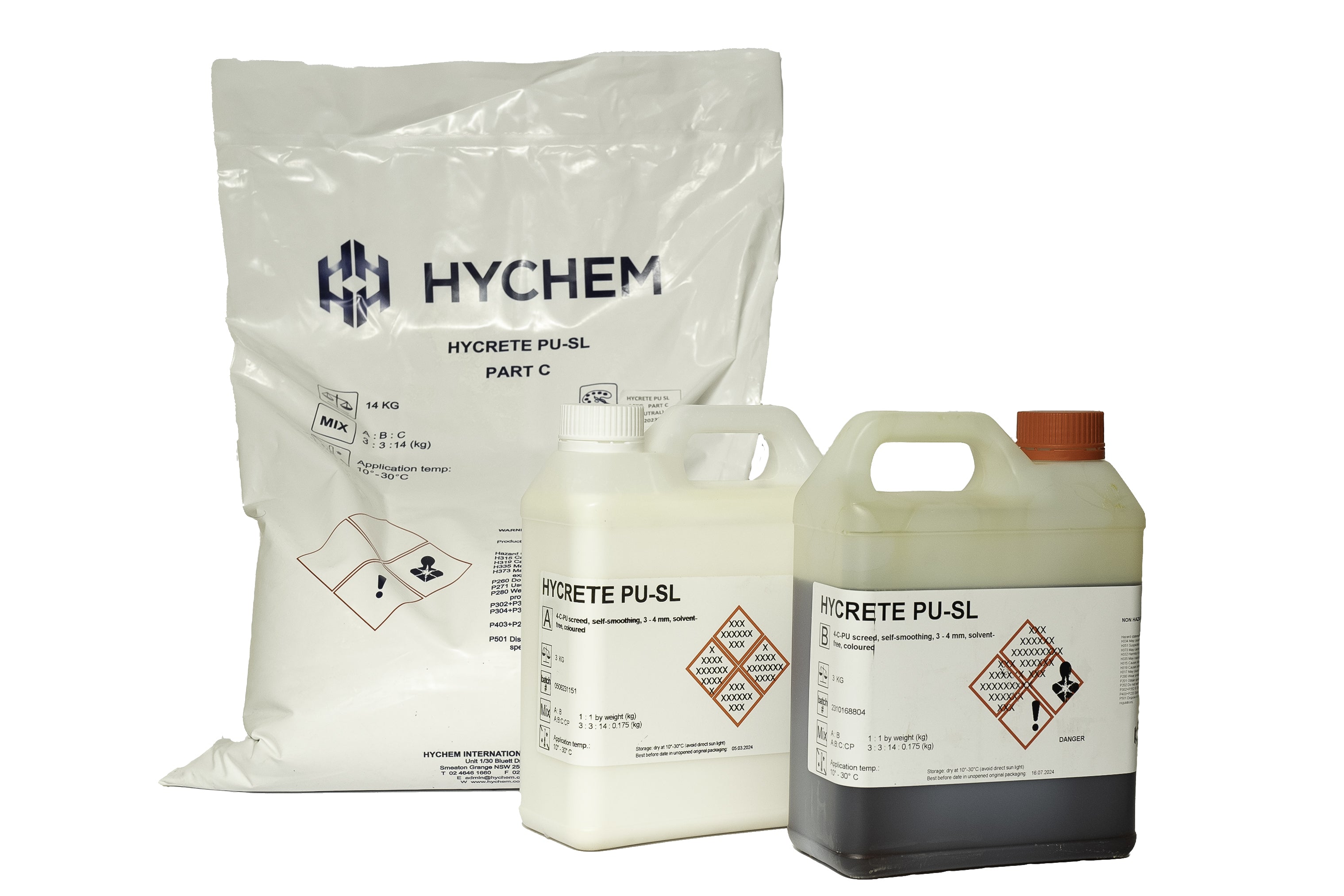Hycrete PU-SL Neutral Kit 20kg – Floor & Flake