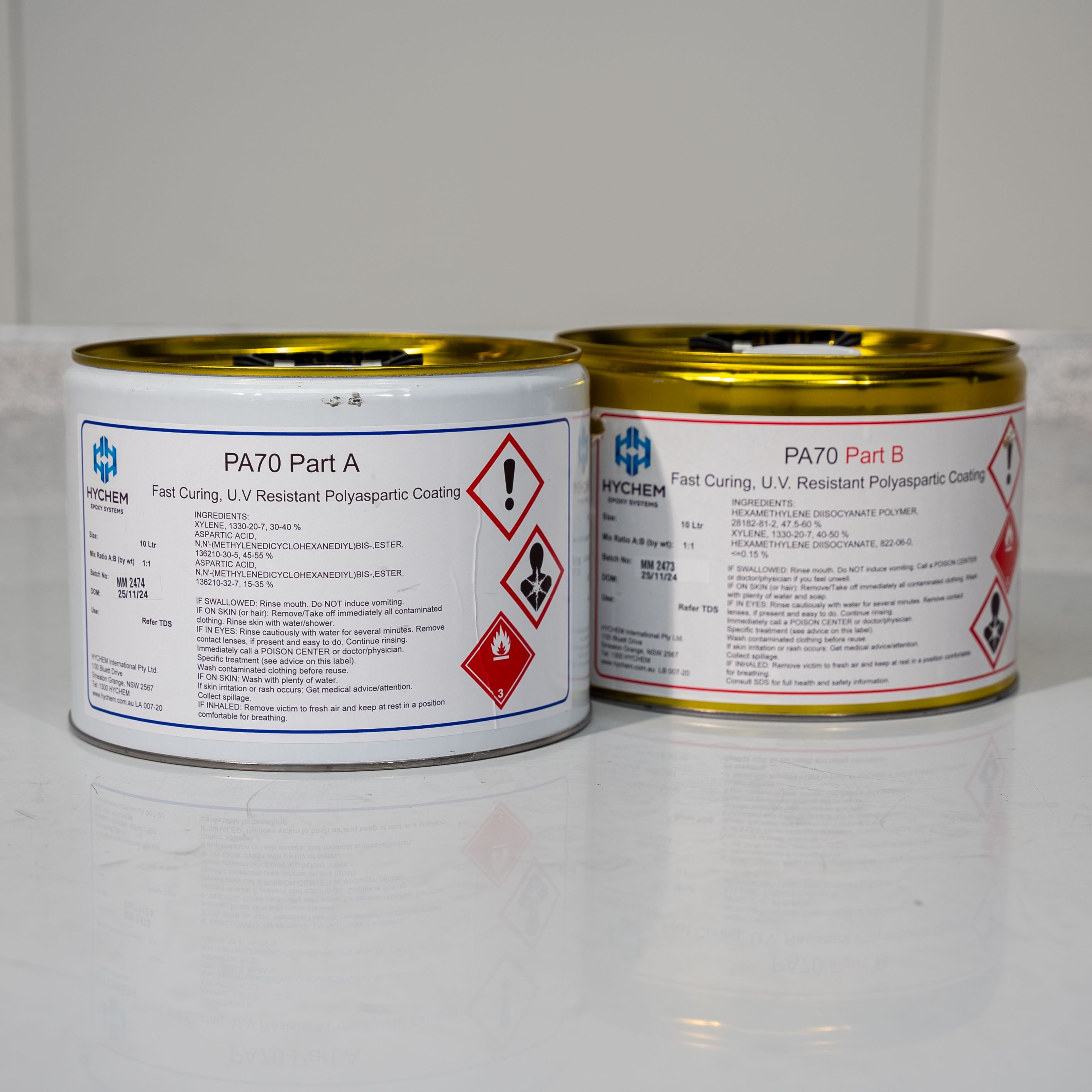 Hychem PA70 Kit 20L – Floor & Flake