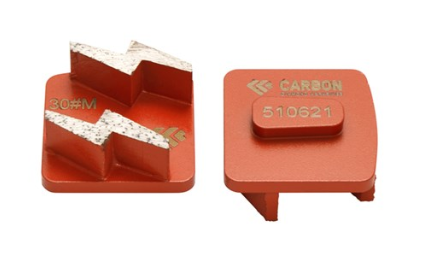 30# (R-Type) Quick Change Lightning Grinding Shoe, Medium, Double Segm ...