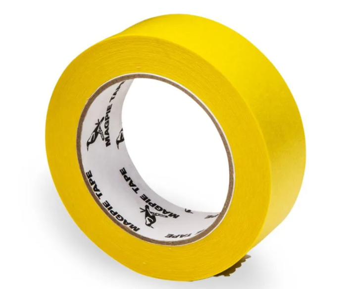 48mm x 50m Yellow Masking Tape – Floor & Flake