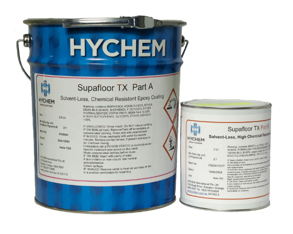 Hychem Supafloor TX Kit 11L – Floor & Flake