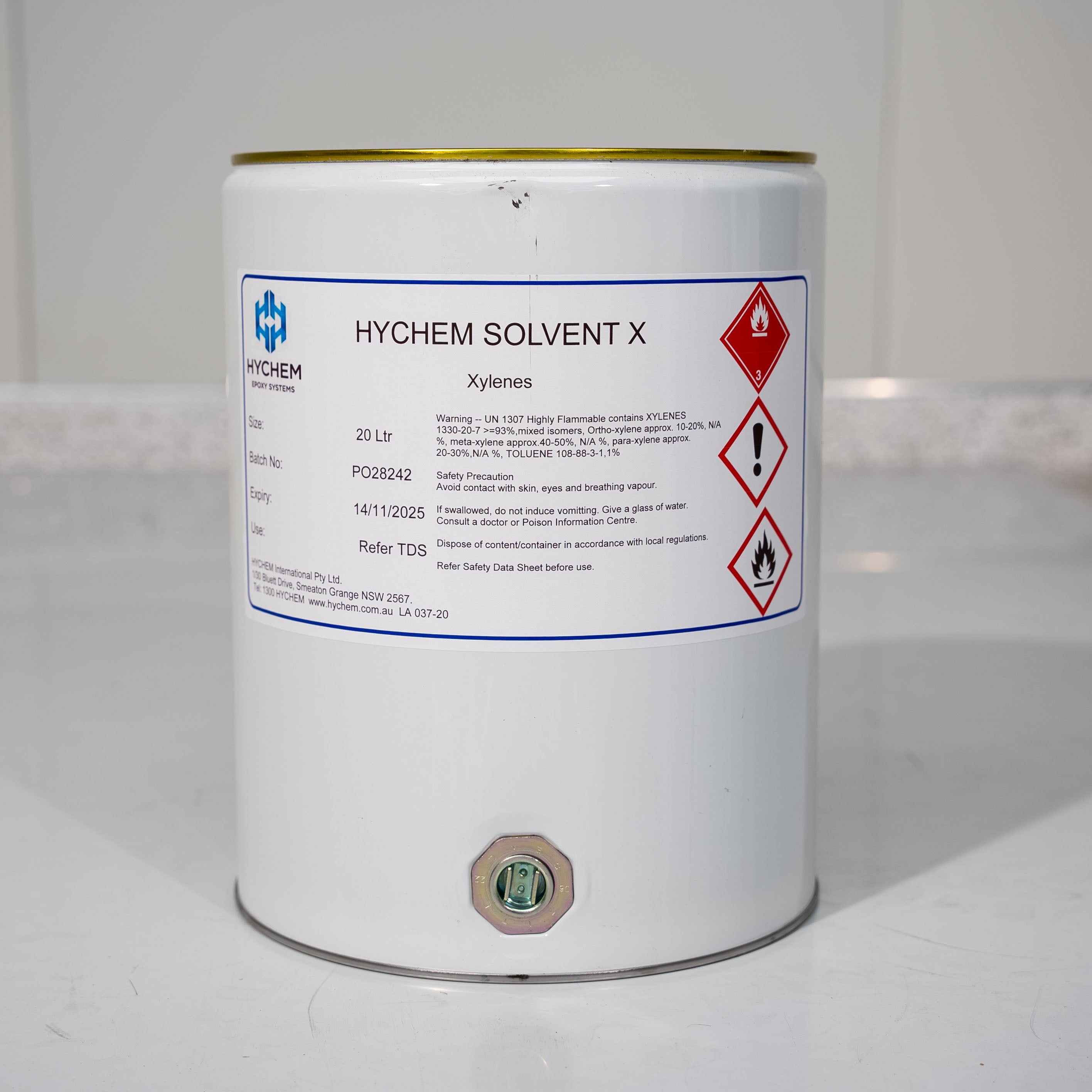 Hychem Solvent X- 20L – Floor & Flake