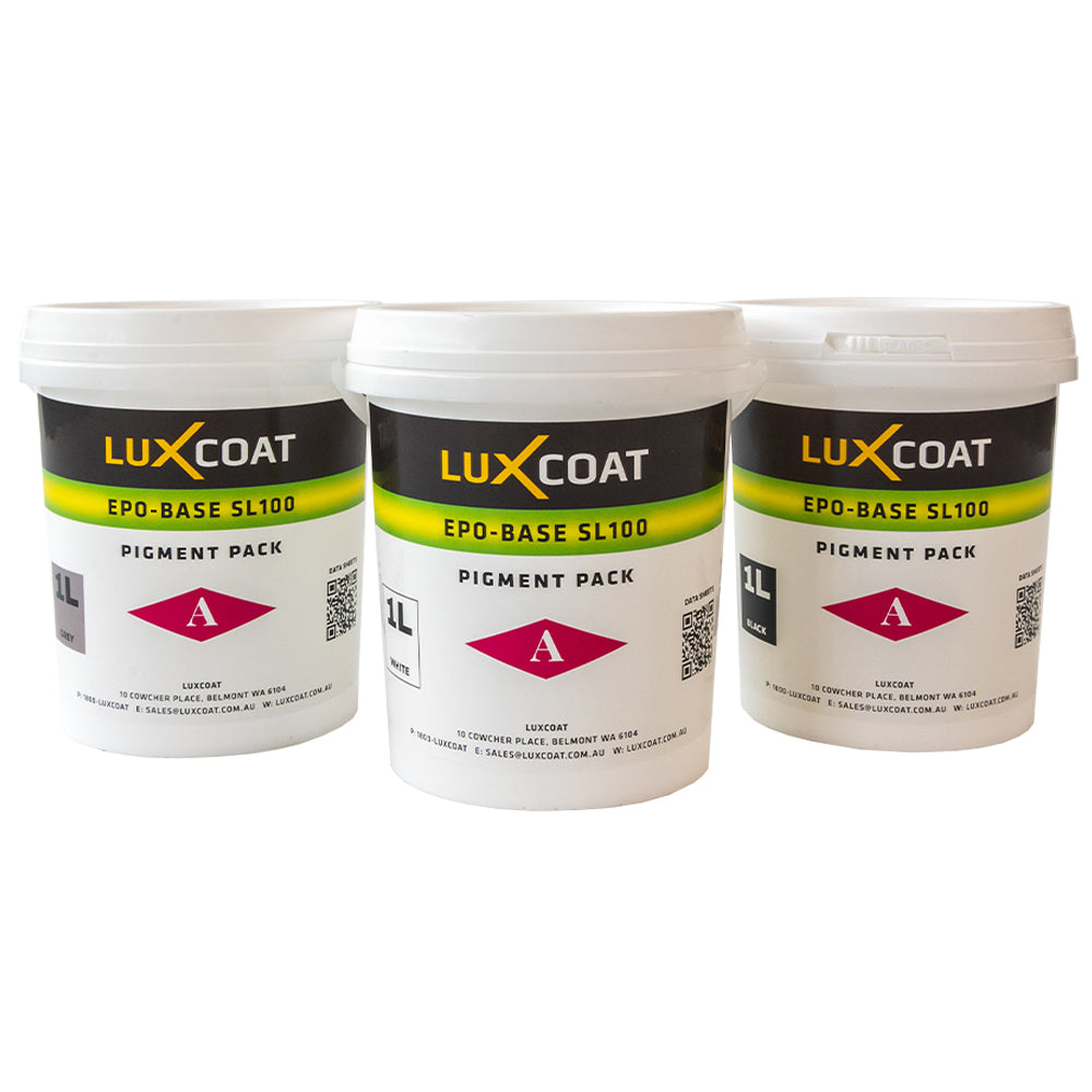 LuxCoat EPO-BASE SL100 Reactive Pigment Pack – 1L – Floor & Flake Direct